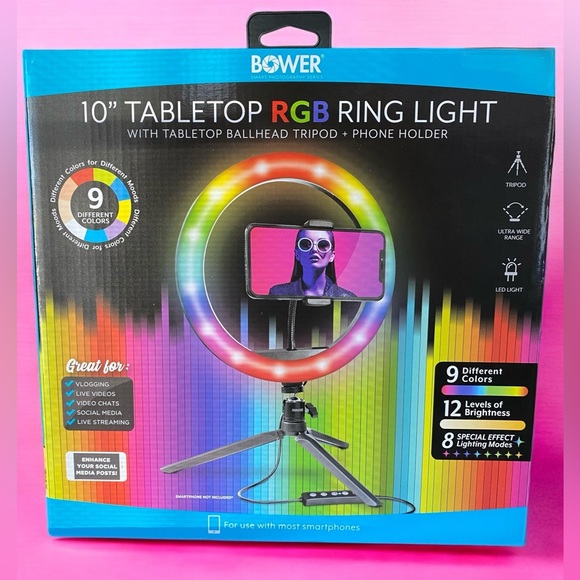 Bower | Other | Bower Rgb Desktop Ring Light | Poshmark